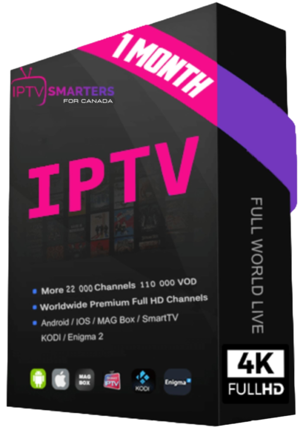 1 Month IPTV Subscription - Unlimited Streaming Access